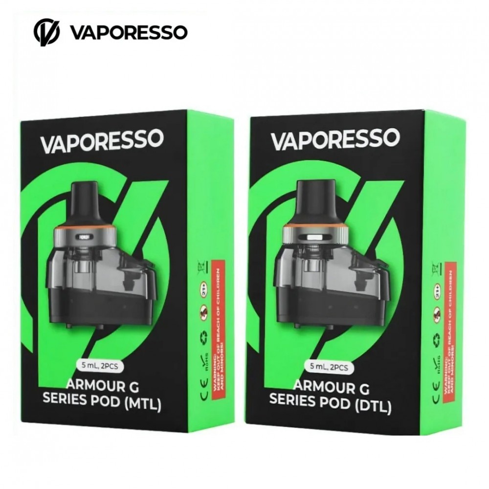Vaporesso Armour G / GS Replacement Pod | Green-Smoking